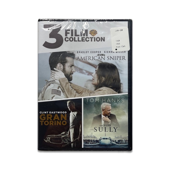 Media | 3 Film Collection American Sniper Gran Torino Sully Brand New ...